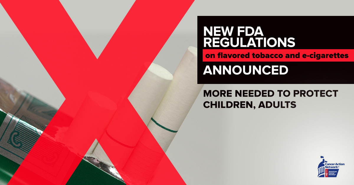 FDA announces new regulations on flavored tobacco and e-cigarettes ...