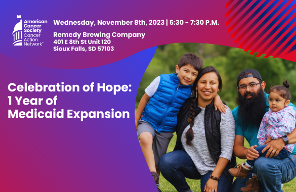 Celebration of Hope: 1 Year of Medicaid Expansion | American Cancer ...